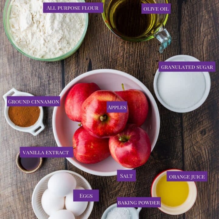 Gala Apple Cake | PreDialysis or Kidney Disease Patients