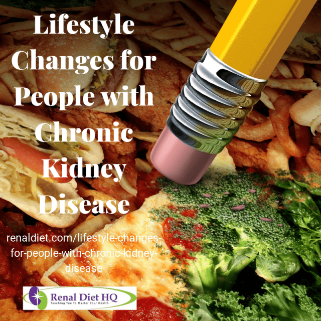 Lifestyle Changes for People with Chronic Kidney Disease - RDHQ