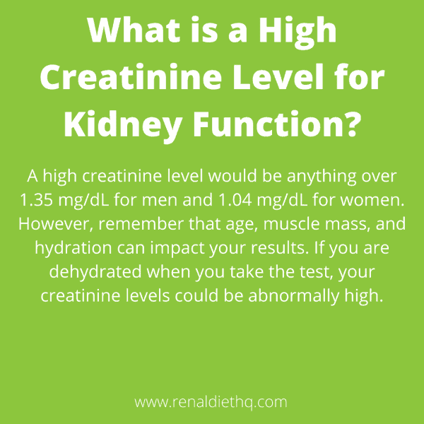 CKD Creatinine Lab Values, What You Need To Know! | Renal Diet HQ