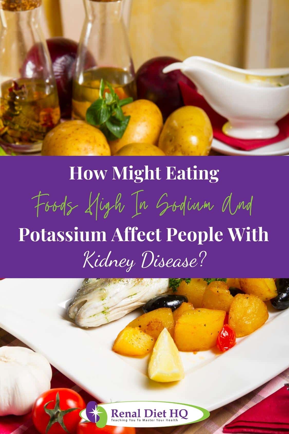 Deliciously Healthy: Low Sodium Low Potassium Recipes
