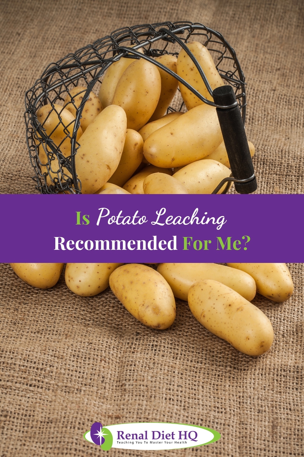 How to Leach and Remove Potassium From Potatoes - Renal Diet HQ