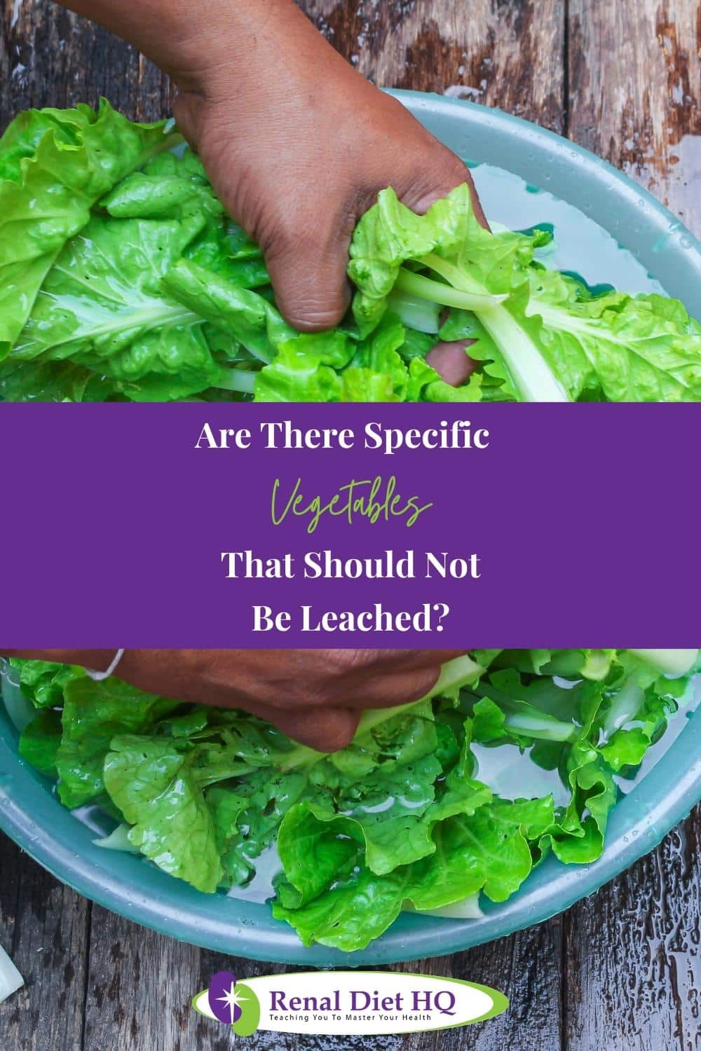 How to Leach Potassium out of Vegetables - Renal Diet HQ