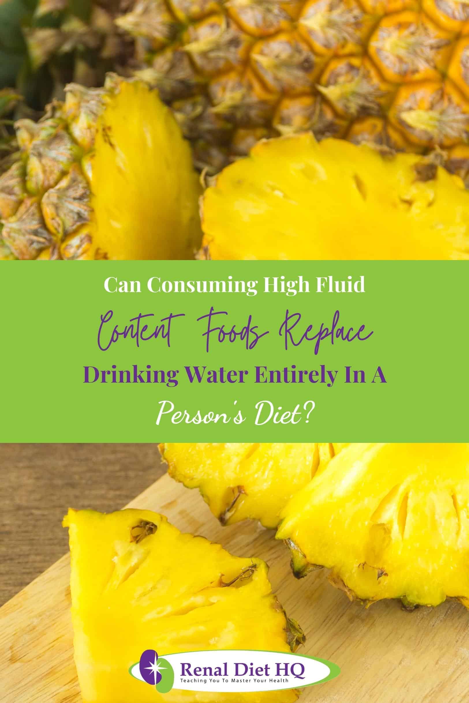Water Rich Foods - Renal Diet HQ