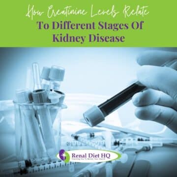 Creatinine Lab Values For Kidney Disease - Renal Diet HQ