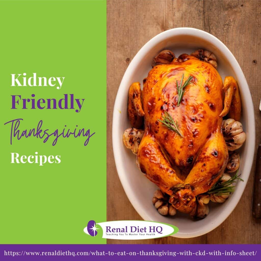 Kidney Friendly Thanksgiving Recipes - RDHQ