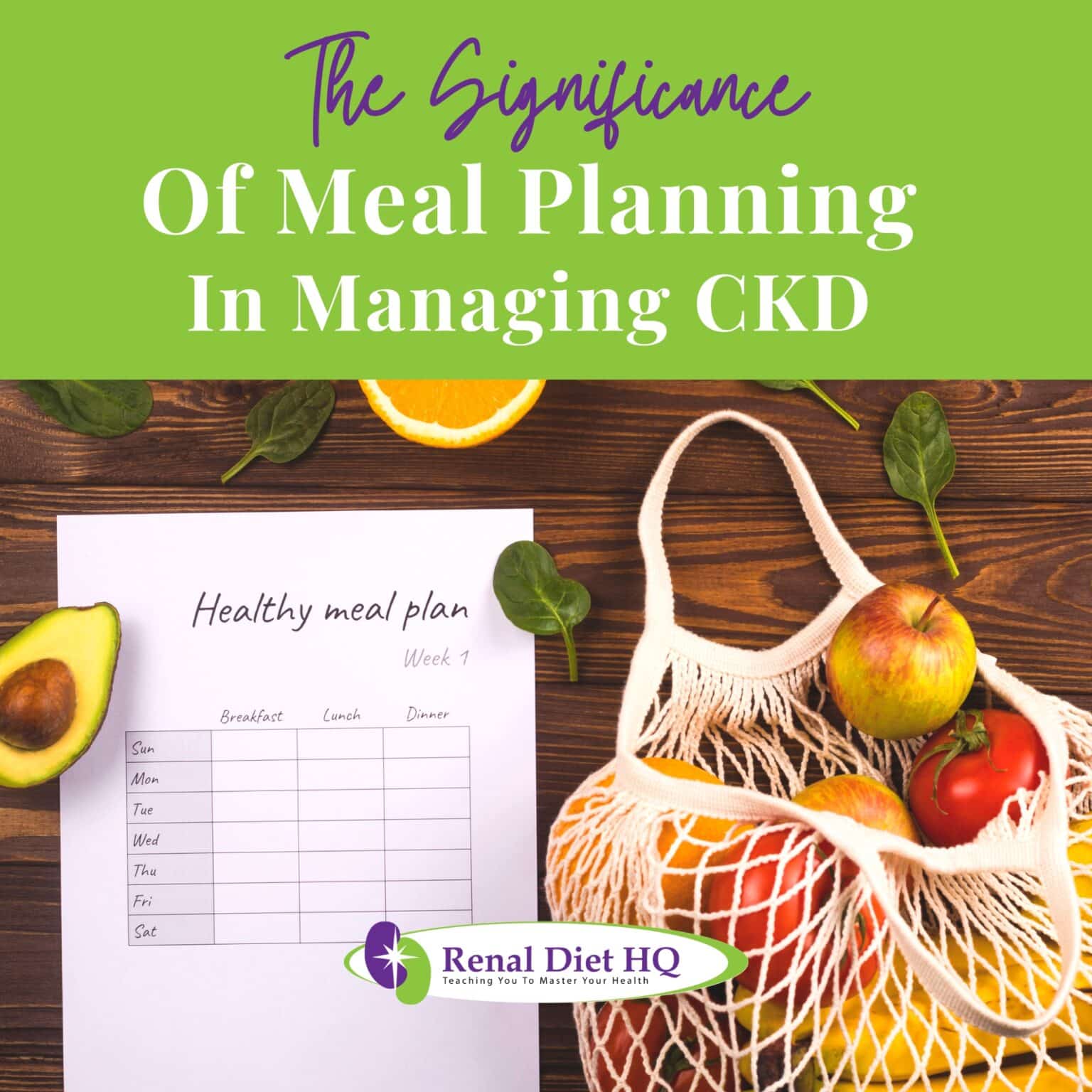 Meal Planning for Families With CKD - Renal Diet HQ