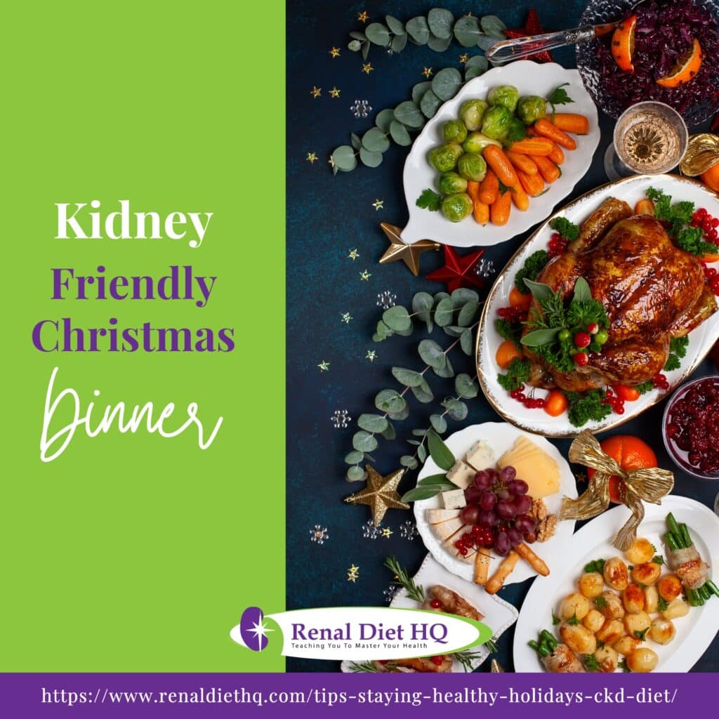 Kidney Friendly Christmas Dinner - Renal Diet HQ