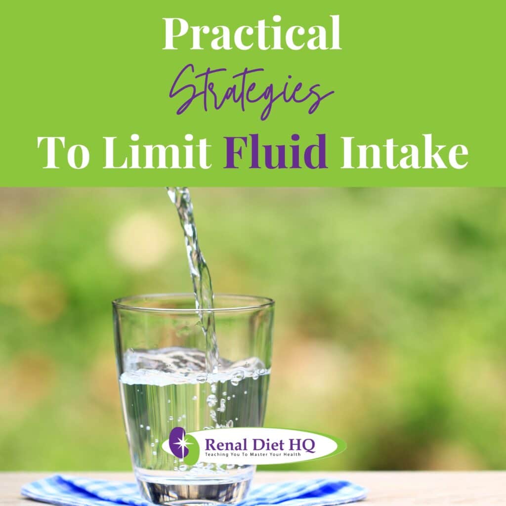 What Is The Fluid Restriction For A Pre-Dialysis Patient? | Renal Diet HQ