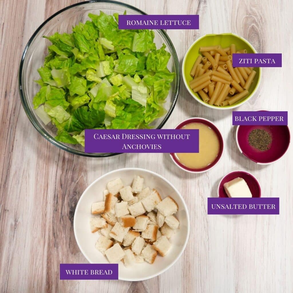 Caesar Pasta Salad - Renal Diet HQ