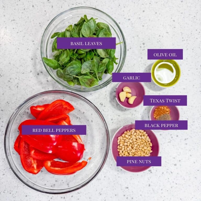 Roasted Red Pepper Pesto - Renal Diet HQ